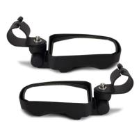 China Custom Universal Retrofit Side View Mirrors for ATV 16.2*11.2cm Glass Size for sale