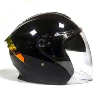 China High Density EPS Liner DOT Approved LED Light Open Face Helmets for XL Motorcycles for sale
