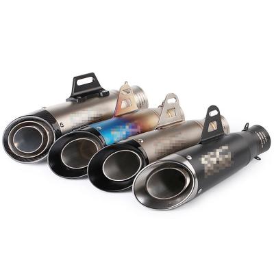 China 60mm Modified Motorcycle Exhaust Pipe for Kawasaki Ninja250 400 Z650 Custom Design for sale