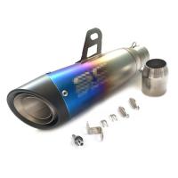 China 60mm Modified Motorcycle Exhaust Pipe for Kawasaki Ninja250 400 Z650 Custom Design for sale