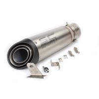 China 60mm Modified Motorcycle Exhaust Pipe for Kawasaki Ninja250 400 Z650 Custom Design for sale