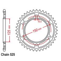 China KTM 950 990 1050 1090 1190 1290 Adventure Superadventure 45 steel motorcycle rear sprocket for sale