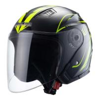 China DOT Approved Custom Logo Accepted Open Face Motorbike Helmet for Your Benefit for sale