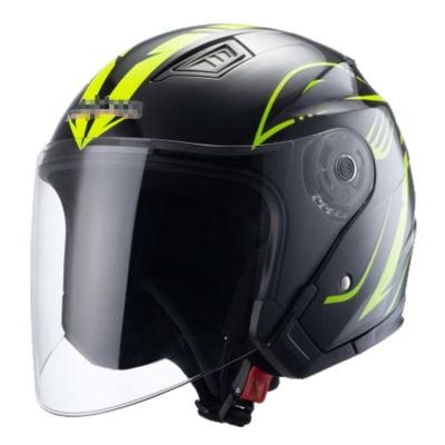 China DOT Approved Custom Logo Accepted Open Face Motorbike Helmet for Your Benefit for sale
