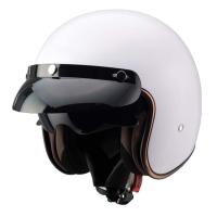 China Customized Logo Accepted DOT Approved ABS Motorcycle Half Face Helmet with Open Style for sale
