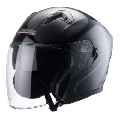 China Newly Designed Openface DOT Approved Motorcycle Helmet with High Density EPS Liner for sale