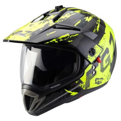 China Directly Supply L Size ABS Motocross Helmet with Customized Design and DOT Approval for sale