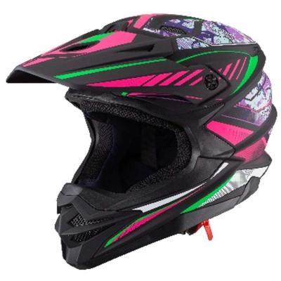 China High Density EPS Liner Custom DOT Approved Off Road Motocross Fancy Motorcycle Helmets for sale