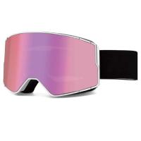 China 1/2/3 Layers Face Foam Optional Anti-fog UV400 Ski Goggles with Magnetic Feature for sale