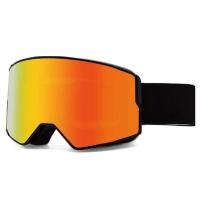 China 1/2/3 Layers Face Foam Optional Anti-fog UV400 Ski Goggles with Magnetic Feature for sale