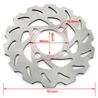 China 161mm ATV Front Brake Disc Rotors for Yamaha YFS200 YFM250 YFM350 YFZ350 for sale
