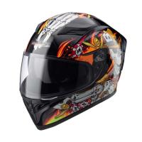 China High Density EPS Liner Full Face Graphic Motorcycle Helmet for Head Safety Protection for sale