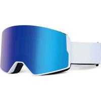 China Adjustable Anti Slip Elastic Strap Magnetic Ski Goggles for Customized Fashion Design for sale
