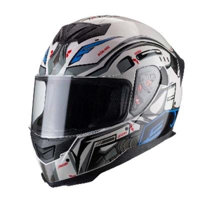 China DOT Approved Full Face Motorcycle Helmet with Custom Design and XXL Size ABS Material for sale