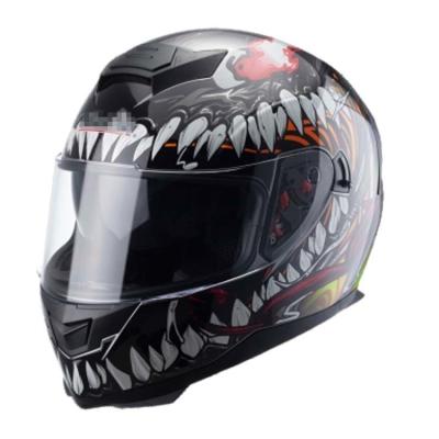 China DOT Approved Full Face Helmet for Head Safety Protection Custom Venom Motorcycle Gear for sale