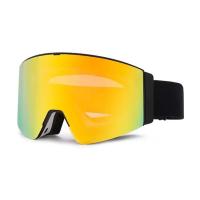 China SKI Applicable Scene Anti-fog UV400 Electric Heated Ski Goggles with Cylindrical Lens for sale