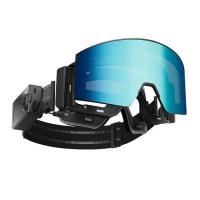 China SKI Applicable Scene Anti-fog UV400 Electric Heated Ski Goggles with Cylindrical Lens for sale