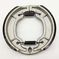 China Black Custom Motorcycle Brake Shoes for Yamaha YFM80 YBR125 RXZ135 XV250 Replace/Repair for sale