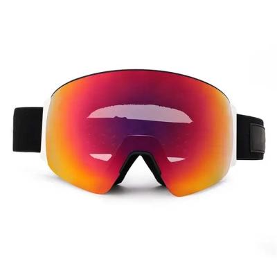 China Adjustable Anti Slip Elastic Strap UV400 Antifog Polarized Snow Goggles for Custom for sale