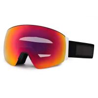 China Adjustable Anti Slip Elastic Strap UV400 Antifog Polarized Snow Goggles for Custom for sale