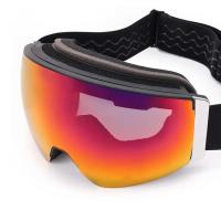 China Adjustable Anti Slip Elastic Strap UV400 Antifog Polarized Snow Goggles for Custom for sale