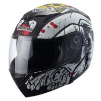 China DOT Approved ABS Flip Up Electric Motorcycle Helmet with Customized Logo and Design for sale