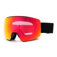 China Make Sample Customized UV400 Magnetic Snow Goggles with Anti-Fog and Polarized Lens for sale