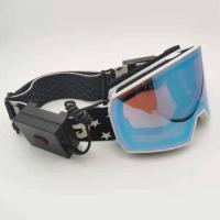 China Imitate REVO Lens Electrically Heated Snowmobile Snow Ski Goggles with Custom Battery for sale