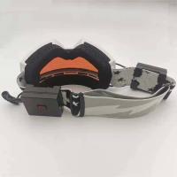 China Imitate REVO Lens Electrically Heated Snowmobile Snow Ski Goggles with Custom Battery for sale