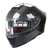 China Replace/Repair Carbon Fiber Full Face Motorcycle Helmet with ECE 22.06 Certification for sale