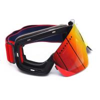 China Customized Support Magnetic Ski Goggles for Winter Sports and Anti-fog Protection for sale