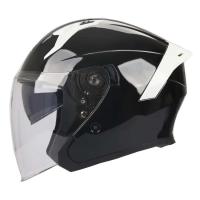 China Custom ECE 22.06 Approved Motorcycle Open-Face Helmet High Density EPS Liner and Design for sale