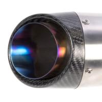 China Custom Logo Carbon Fiber Titanium Exhaust Pipe for BMW S1000RR Custom Modification for sale