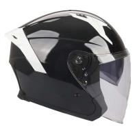China Custom ECE 22.06 Approved Motorcycle Open-Face Helmet High Density EPS Liner and Design for sale
