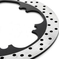 China Stainless steel 420 2Cr13 Front Brake Disc for Kawasaki ZX10 Ninja Tomcat Replace/Repair for sale