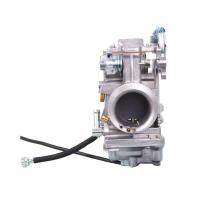 China Natural Color Mikuni HSR Carb Carburetor 42-18 42mm Easy Kit For Harley EVO Twin Cam Evo for sale