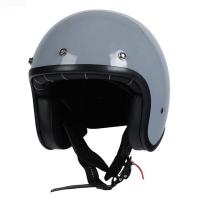 China Customized ABS Retro Vintage Motorbike Motorcycle Helmet 3/4 Open Face with Materials for sale