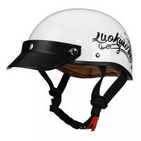China Classic Half Face Helmet for Motorcycle Custom 3C Approved Motorbike Accessories for sale