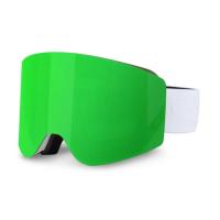 China Customized Magnetic Snow Goggles with UV400 Protection and Optional Face Foam Layers for sale
