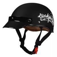 China Classic Half Face Helmet for Motorcycle Custom 3C Approved Motorbike Accessories for sale