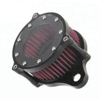 China Brown Black 109*65mm CNC Aluminum Motorcycle Air Filter Cleaner Kit for Harley Sportster XL883 XL1200 for sale