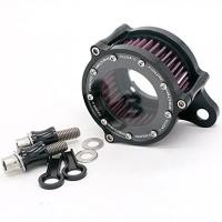 China Brown Black 109*65mm CNC Aluminum Motorcycle Air Filter Cleaner Kit for Harley Sportster XL883 XL1200 for sale