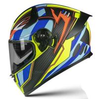 China High Density EPS Liner DOT Approved Full Face Helmet for Motorcycle and Mountain Bike for sale