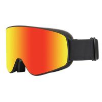 China Double Layer Foam Anti-fog UV Protective Lens Adult Snow Ski Goggles for High Demand for sale