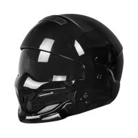 China Custom 3C Approved Full Open Face Combination Helmet with ABS and High Density EPS Liner for sale