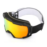 China Custom Double Anti Fog Spherical Lens Ski Goggles for Adults Professional Design for sale
