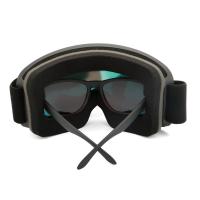China Customized Color Ski Goggles with Adjustable Elastic Strap and Double Anti-Fog Lens for sale