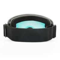 China Customized Color Ski Goggles with Adjustable Elastic Strap and Double Anti-Fog Lens for sale