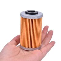 China Replace/Repair Custom HF155 Motorcycle Oil Filter for KTM Duke 125 200 250 390 690 for sale