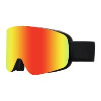 China Customized Logo Accepted Oem Magnetic Ski Goggles with Polarizer Lens and Foam Layers for sale